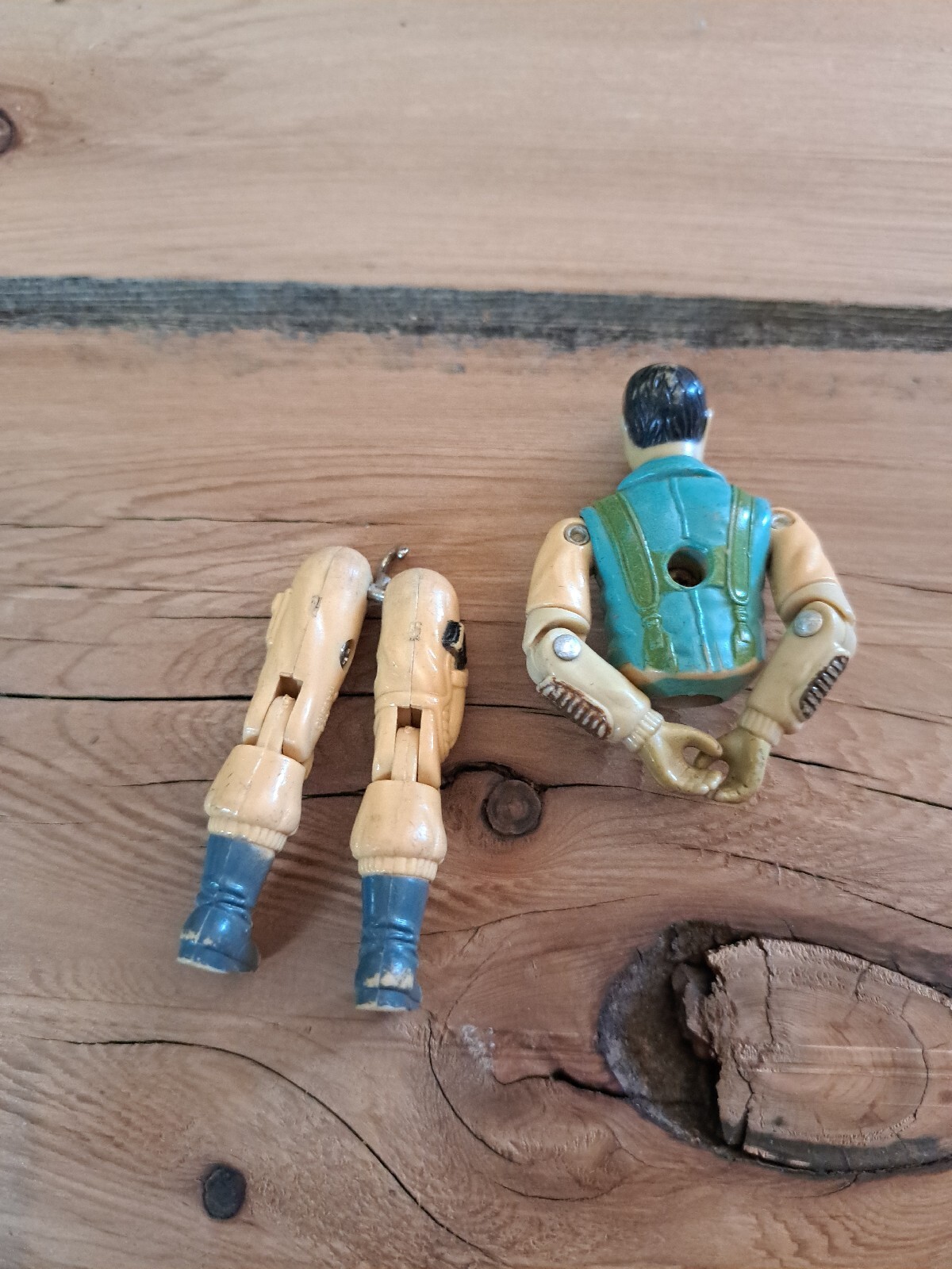 Vintage GI JOE AIRBORNE Action Figure Torso And Legs No Helmet | eBay