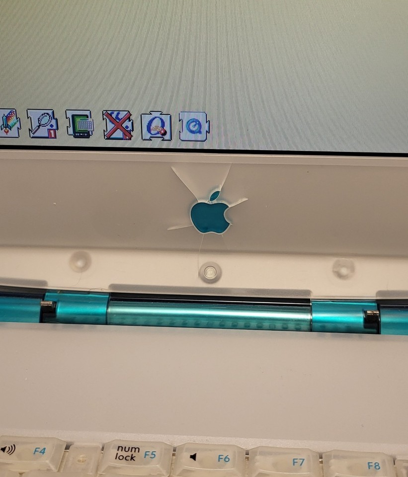 Apple iBook M2453 Vintage Laptop Clamshell Computer Tested Working | eBay