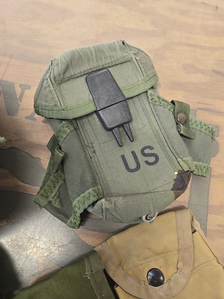 SALTY ALICE WEB GEAR LBE MAG COMPASS FIRST AID Canteen Lot of 11 #DK81 ...