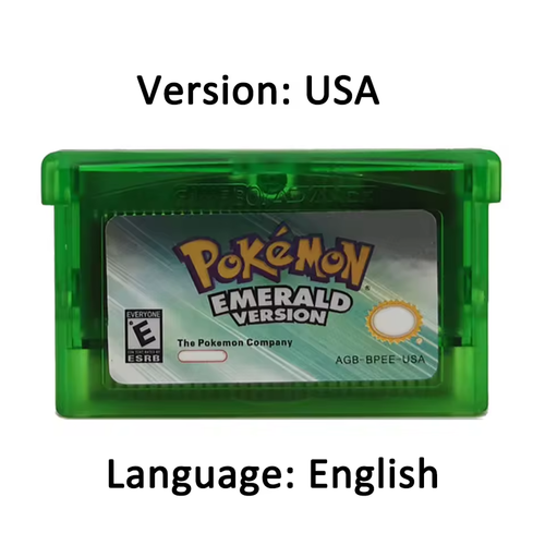 Pokemon Emerald Version (Nintendo Game Boy Advance, 2005) English Working | eBay