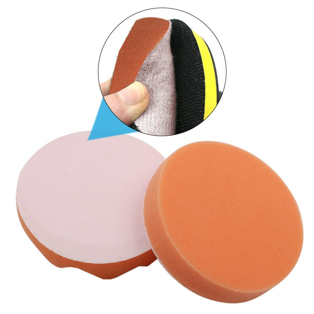 1PCS 3-7inch Waxing Pad Sponge Polishing Foam Pads For RO/DA Car ...