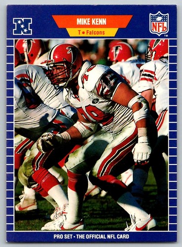 1989 PRO SET MIKE KENN ATLANTA FALCONS #11 | eBay