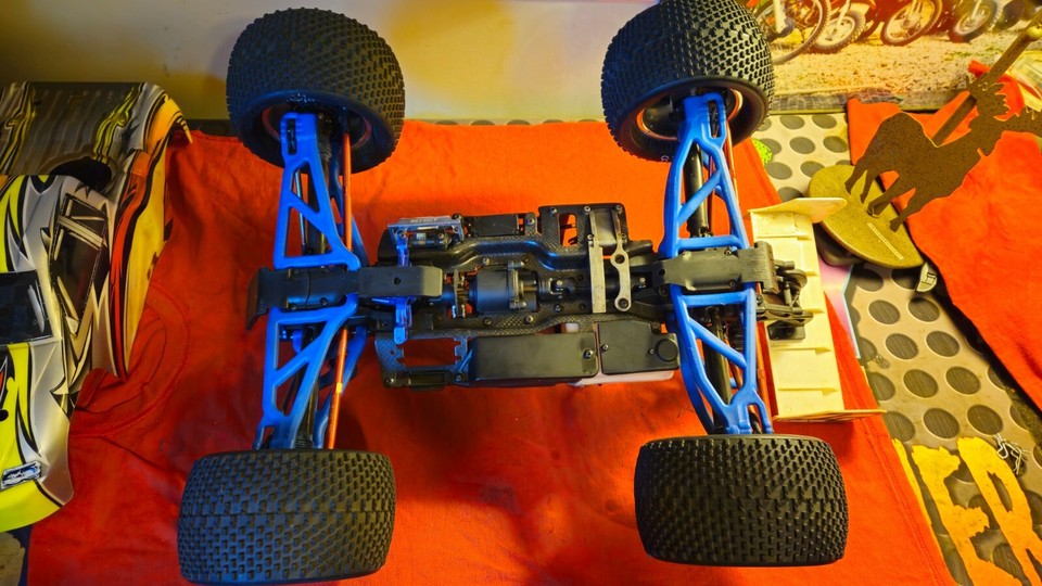 traxxas nitro revo roller vantage chassis rpm upgrades clean 2.5 | eBay