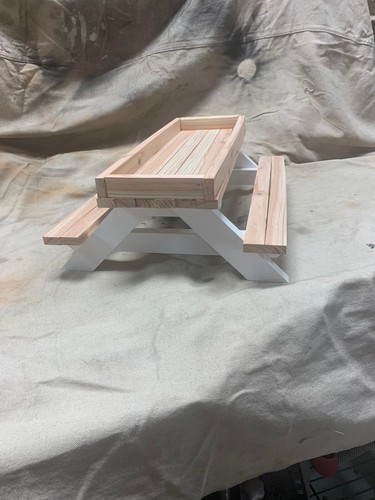 Chicnic table, hand crafted bird, chicken or squirrel feeder | eBay