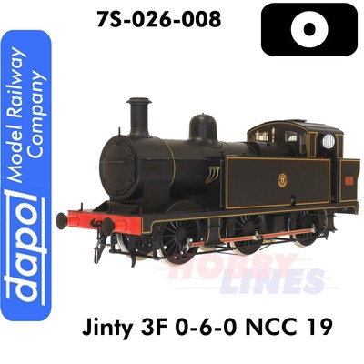 Jinty Class 3F 0-6-0 NCC 19 Tank Engine O Gauge 1:43 DCC ready Dapol 7S ...