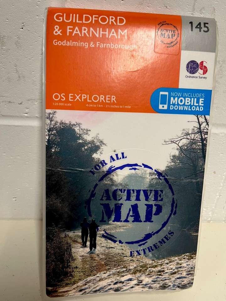 OS Explorer Laminated maps | eBay UK