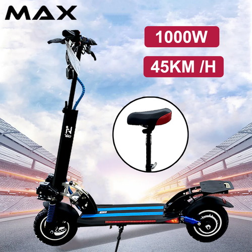2024 Electric Scooter 1000W/ 45KM/H 10 inches Foldable Off Road Tyre E ...