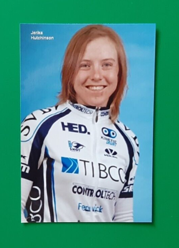 CYCLISME PHOTO cycliste JERIKA HUTCHINSON équipe TIBCO 2010 | eBay