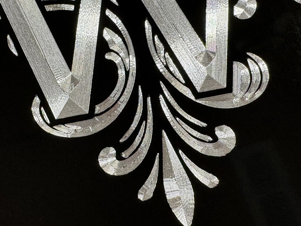 Custom Personalized Monogram Fancy Car Tag Diamond Etched Front License ...