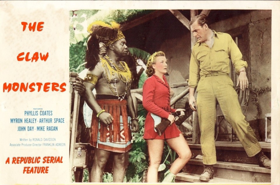 THE CLAW MONSTERS 1966 RARE FEATURE VERSION OF PANTHER GIRL OF THE ...
