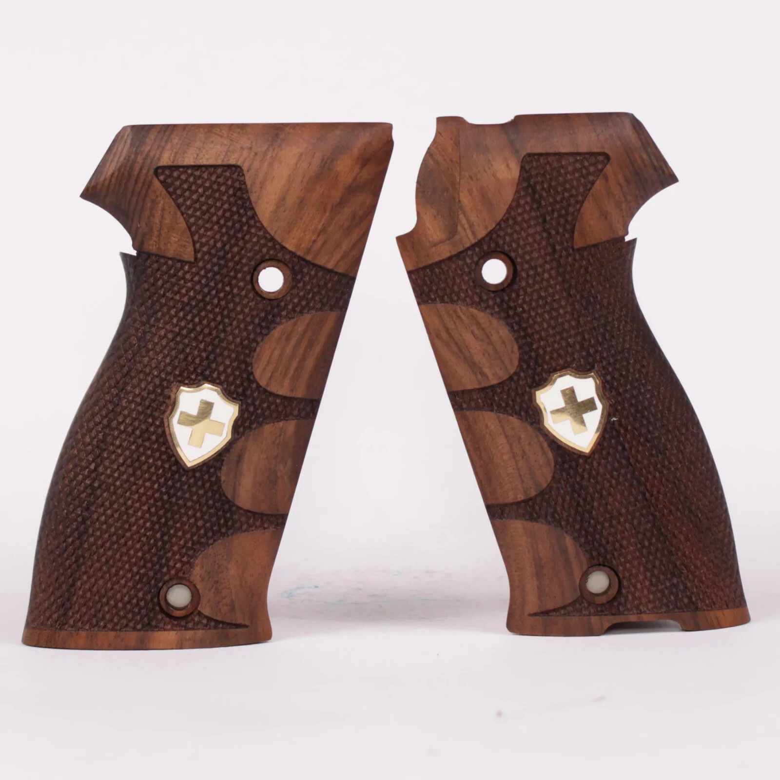 New Sig P220 Grips Set_Heel Mag Release_Turkish Walnut Wood grip Nice ...