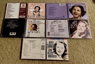 5 KATE SMITH CDs We Remember, Most Requested, Best, A Lovely Day, God ...