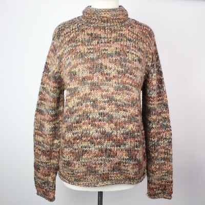 Vintage Columbia Womens Large Wool Blend Chunky Knit Sweater | eBay