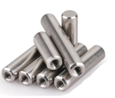 Φ4 Φ5 Φ6 304 SS Dowel Pins Round Cylinder Parallel Pin Internal thread ...