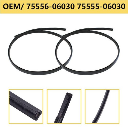 2PCS For 2007-2011 Toyota Camry Black Roof Top Trim Molding Kit Left ...