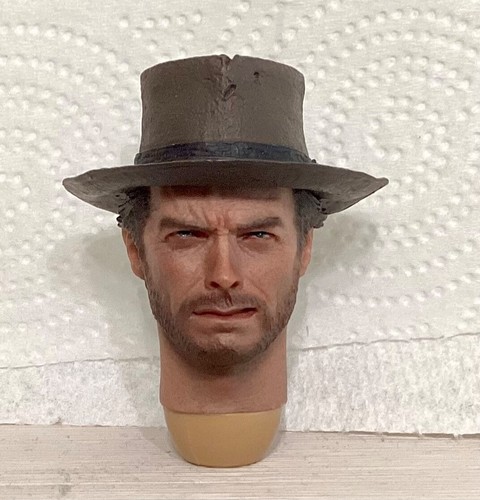 PRESENT TOYS CLINT EASTWOOD 1/6 HEAD MAN WITH NO NAME BLONDIE GOOD BAD ...