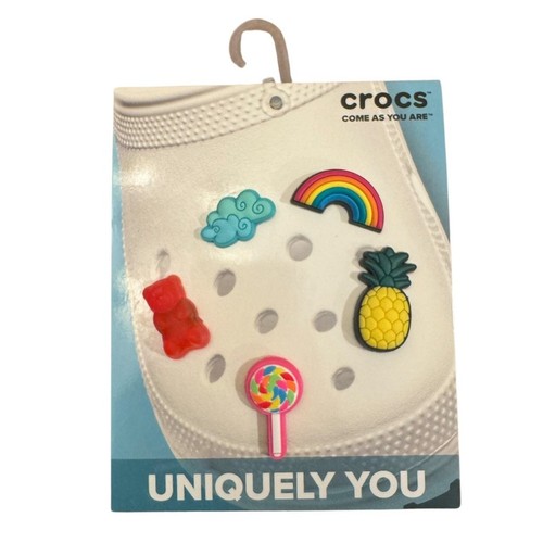CROCS Jibbitz Happy Candy 5 Pack Charms | eBay