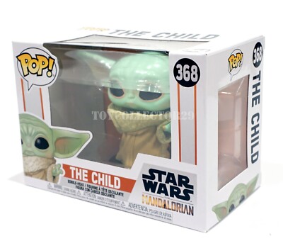 Funko The Child 368 Star Wars The Mandalorian Grogu Vinyl POP Figure ...