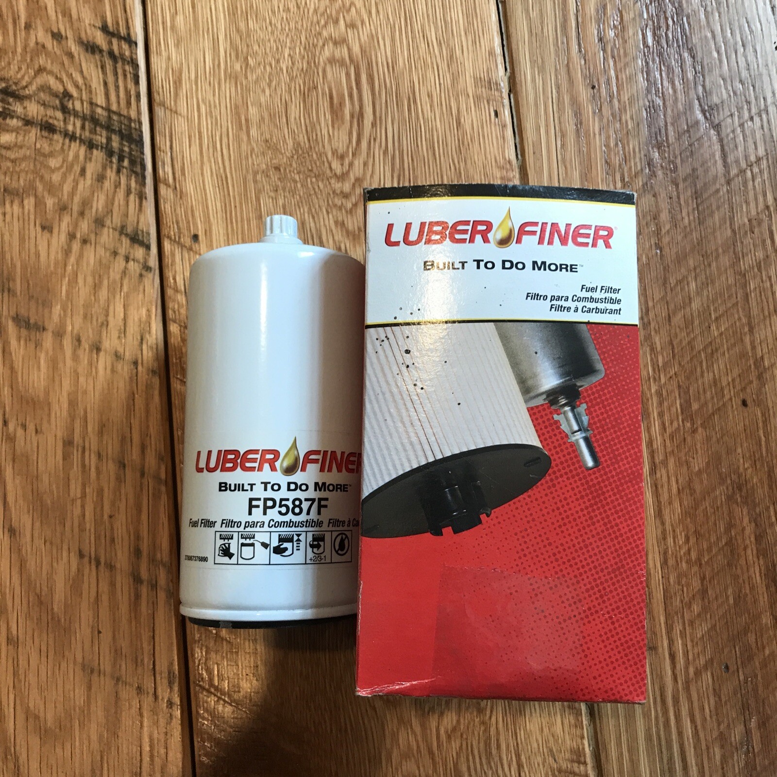 LUBER-FINER FP587F - Fuel filter cross reference