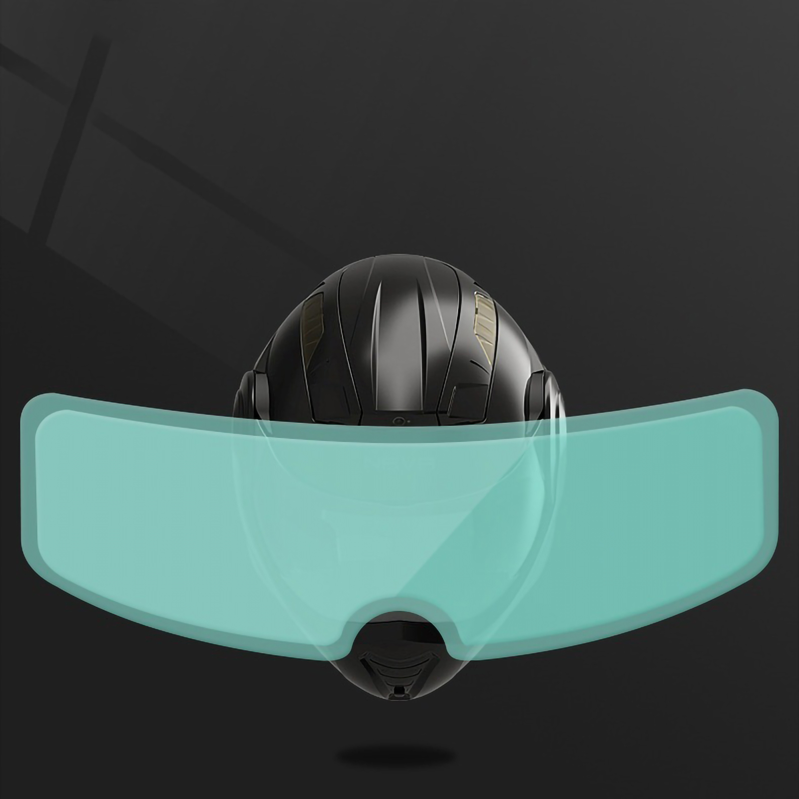 ・23.5x7cm Motorcycle Helmet Film Good Transmittance Helmets Lens ...
