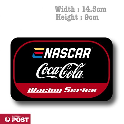 Coca Cola NASCAR iRacing Series Laptop , Car Decal Sticker | eBay