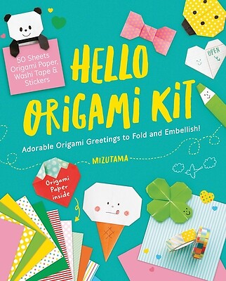Hello Origami Kit Adorable Origami Gree Mizutama Paperback ...