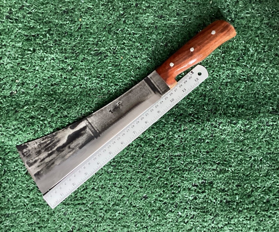 Thai Machete Hand Forged Steel Full Tang Knives Hunting Camping ARANYIX ...