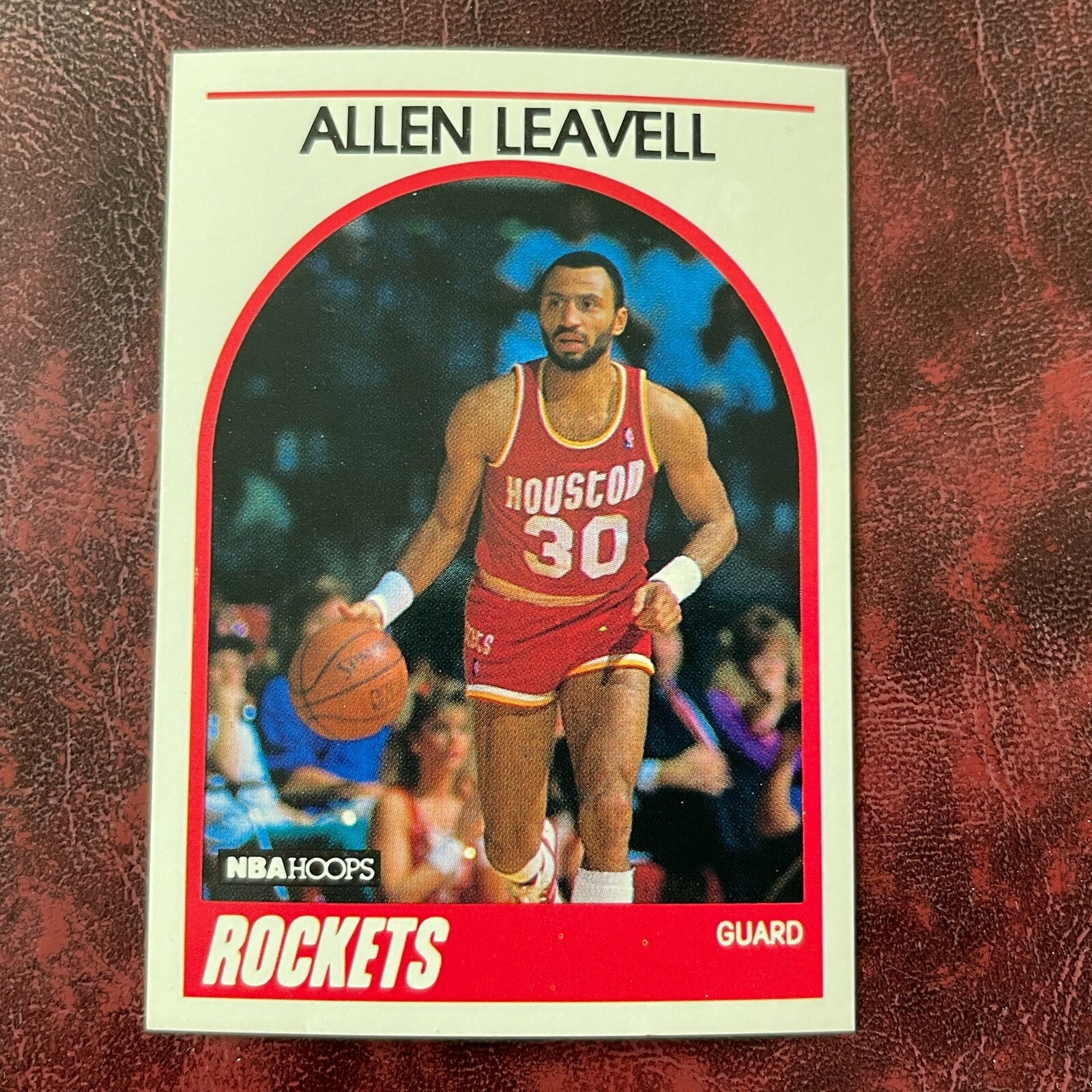 1989-90 NBA Hoops Set ALLEN LEAVELL #77 HOUSTON ROCKETS ** MINT ** | eBay
