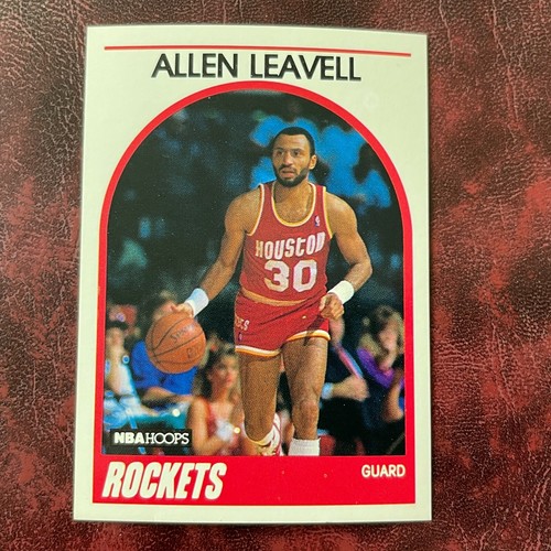 1989-90 NBA Hoops Set ALLEN LEAVELL #77 HOUSTON ROCKETS ** MINT ** | eBay