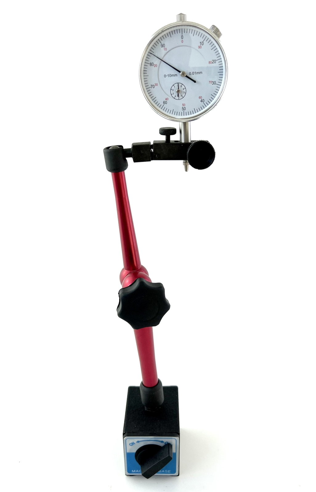 SCHLEIFPAPIERPROFI Messuhr mit Magnetstativ Messuhrhalter magnetisch ...