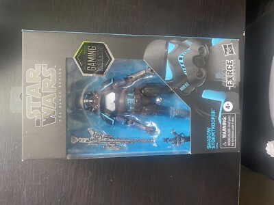Hasbro Star Wars The Force Unleashed Shadow Stormtrooper Black Series ...