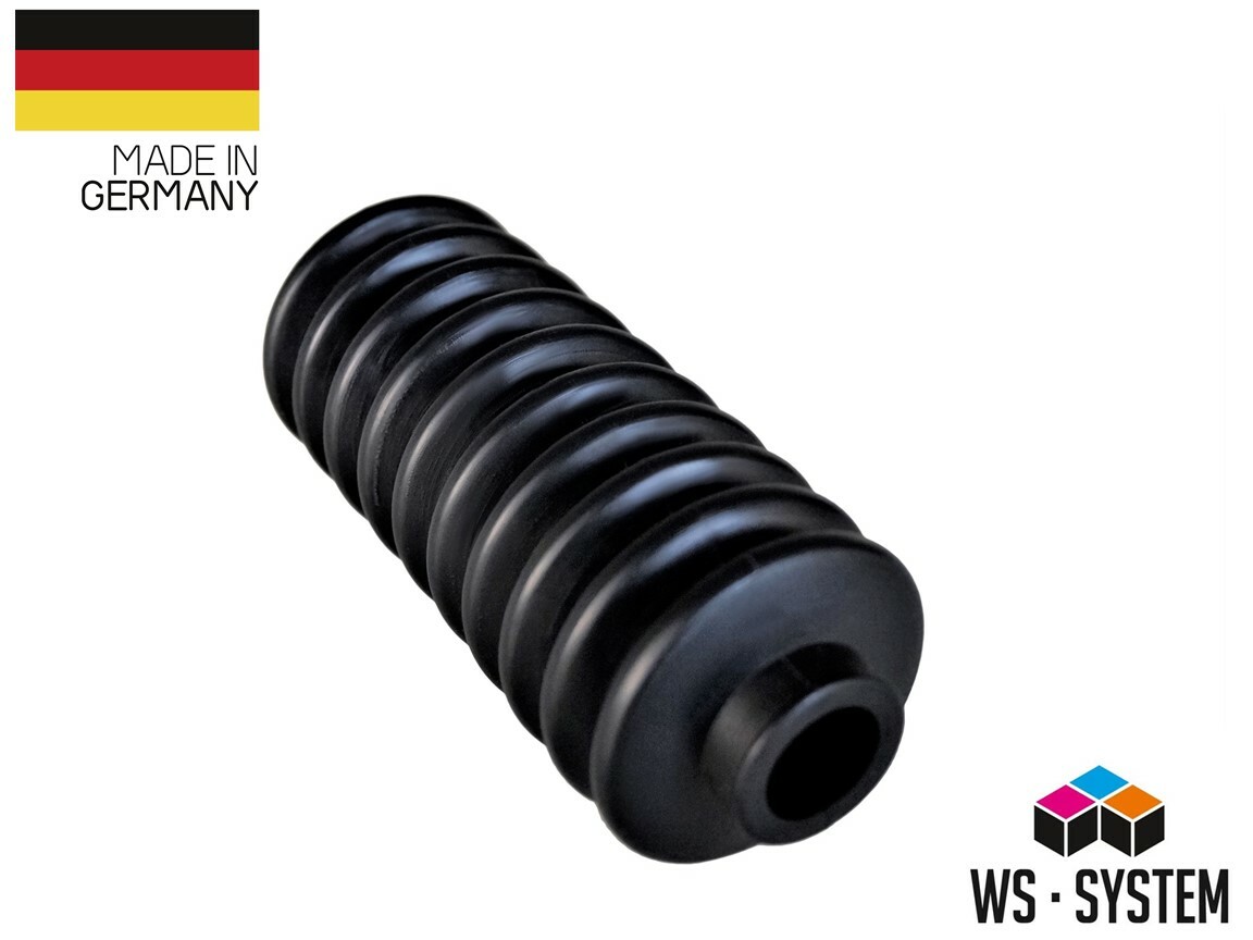 1 Stück Universal Faltenbalg Gummi Manschette Balg L 60mm-147mm Ø 20mm ...