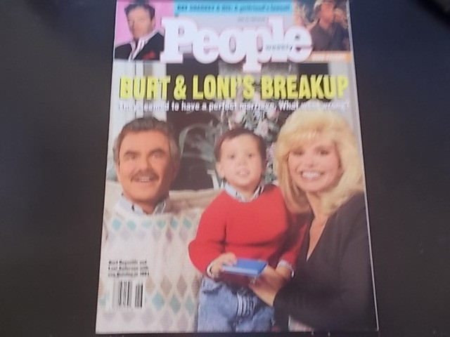 Burt Reynolds - People Magazine 1993 | eBay