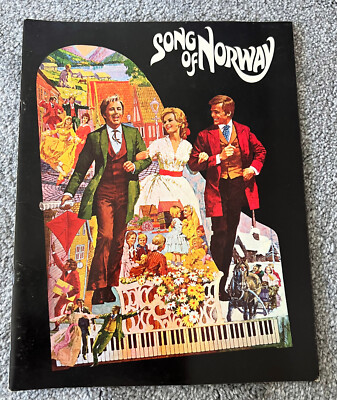 1970 Song Of Norway Movie Book vtg EDVARD GRIEG Concerto OSCAR HOMOLKA ...