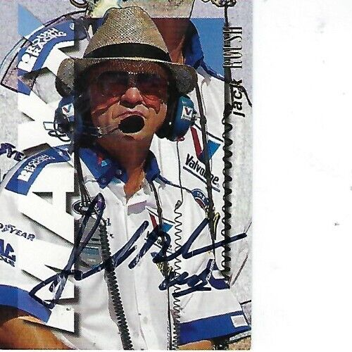 JACK ROUSH SIGNED 1996 MAXX RACING #65 - NASCAR | eBay