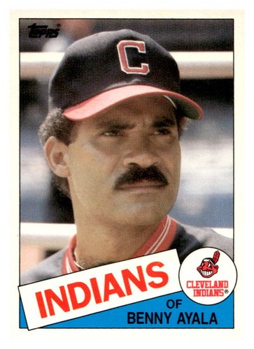 1985 Topps Traded 3T Benny Ayala Cleveland Indians Baseball Card | eBay