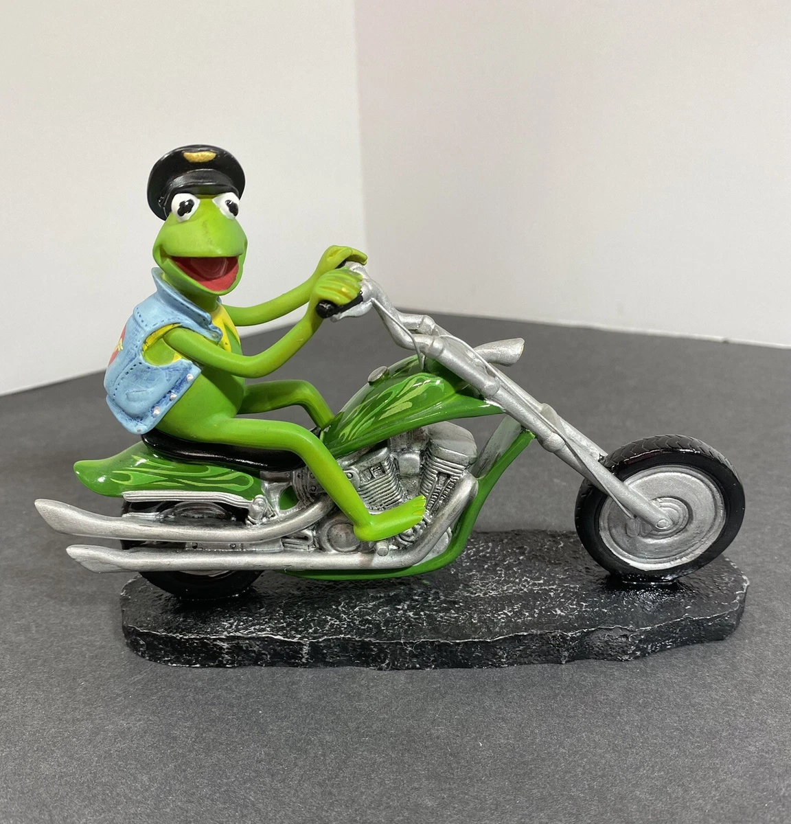 Kermit The Frog Driving Motorcycle
