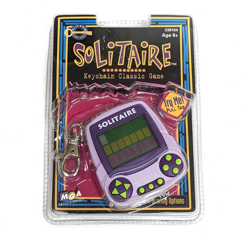 New 1999 MGA Entertainment Solitaire Keychain Classic Game | eBay
