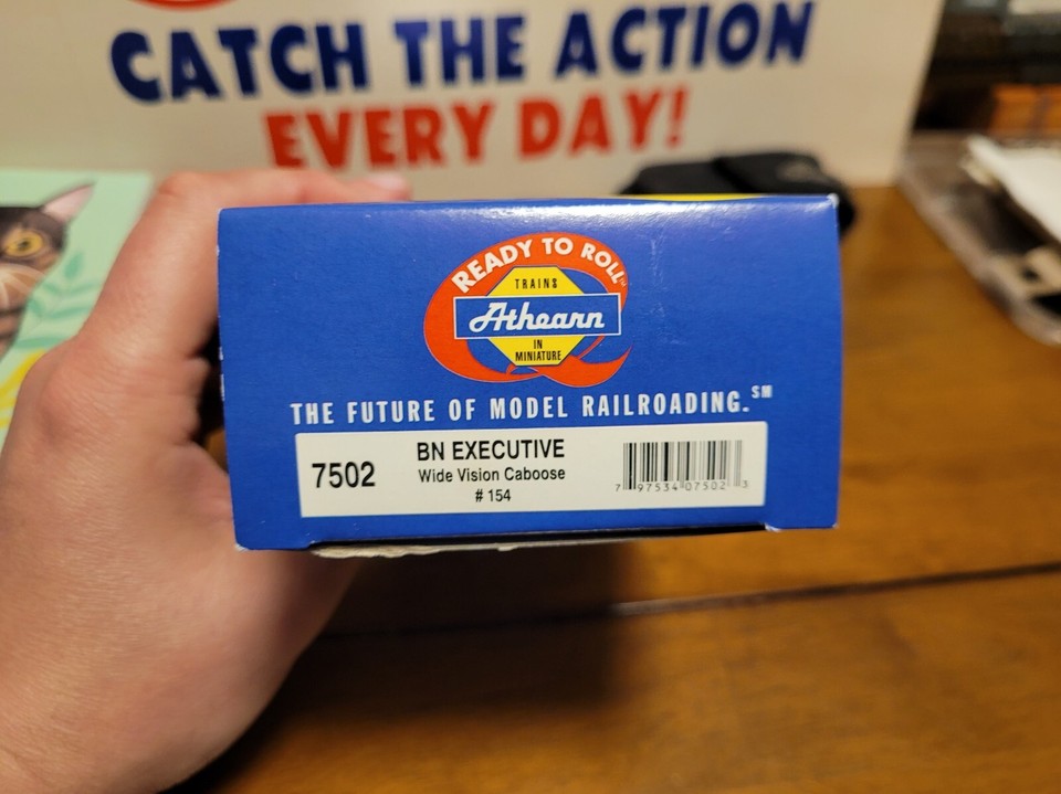Athearn RTR HO Scale #7502 WV Caboose BNSF Executive NIB | eBay