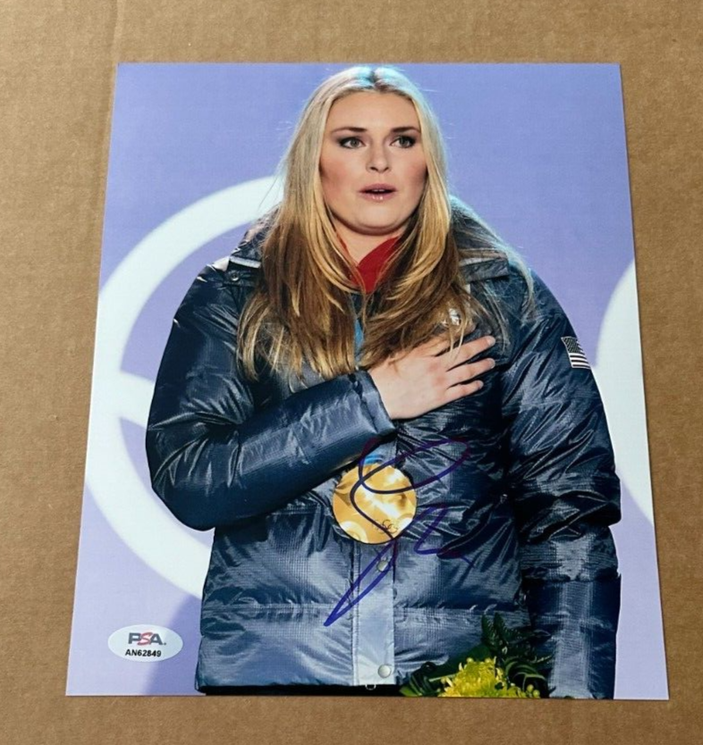 Lindsey Vonn Autographed Memorabilia | Signed Photo, Jersey ...