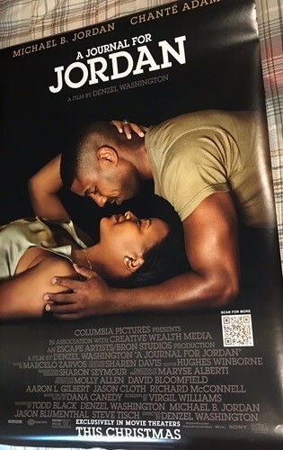 A Journal for Jordan Movie Poster 2 Sided 27x40. An excellent display ...