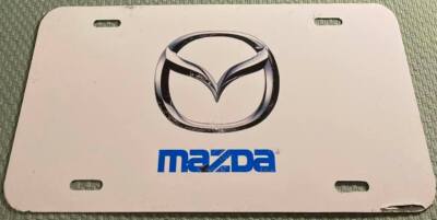 Mazda Booster License Plate Vintage cx-30 cx-50 mazda3 cx-5 323 626 rx ...