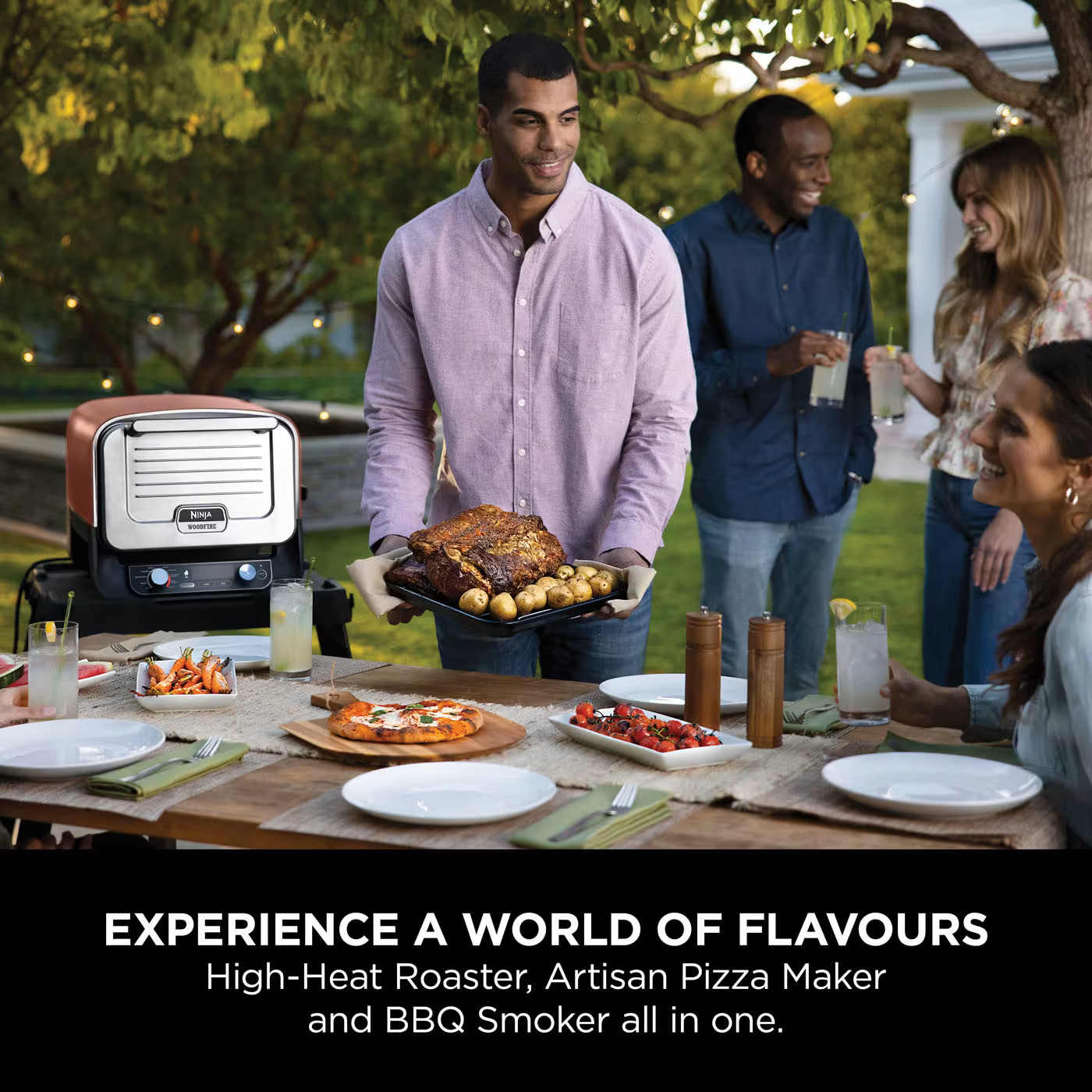 Ninja Woodfire Electric Outdoor Oven - Refurbished [OO101UK] Artisan ...