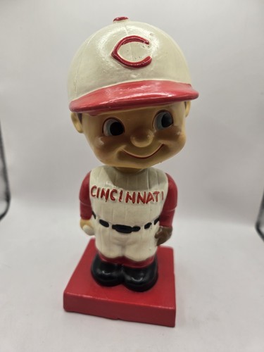 Vintage Original 1960-61 Color Base Cincinnati Reds Nodder Bobblehead ...