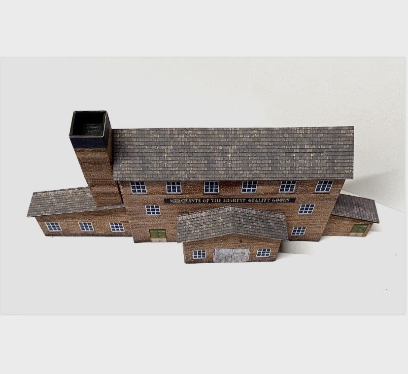 N Gauge Buildings Low Relief Industrial Set 7 Scenery Diorama Suit Peco ...