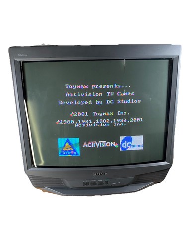 Vintage Gaming Color Television Fat Sony Trinitron KV-27S42 CRT TV 1998 ...