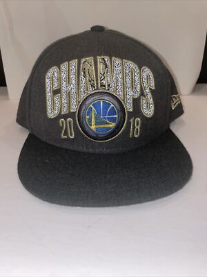 Golden State Warriors New Era 2018 NBA Finals Champs 9FIFTY Snapback ...