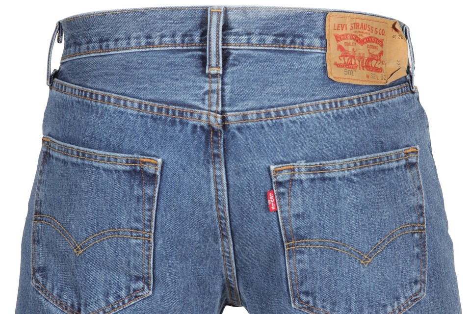 Levi's Men's 501 Original Fit Jeans Straight Leg Button Fly 100% Cotton ...