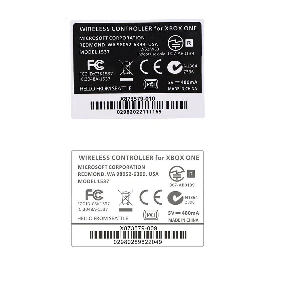 Xbox One White Controller Back