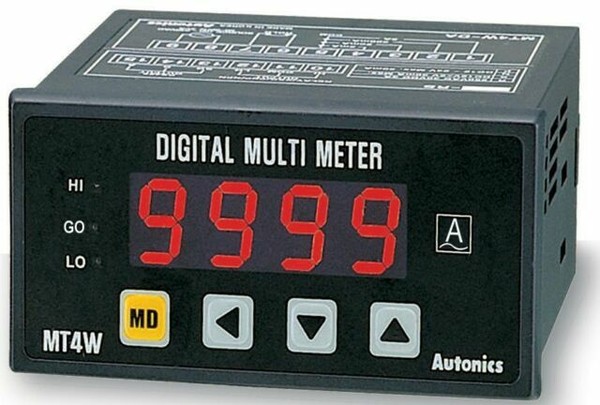 Autonics Mt4y-av-4n Digital Multi Panel Meter AC Voltage LED W72xh36mm ...